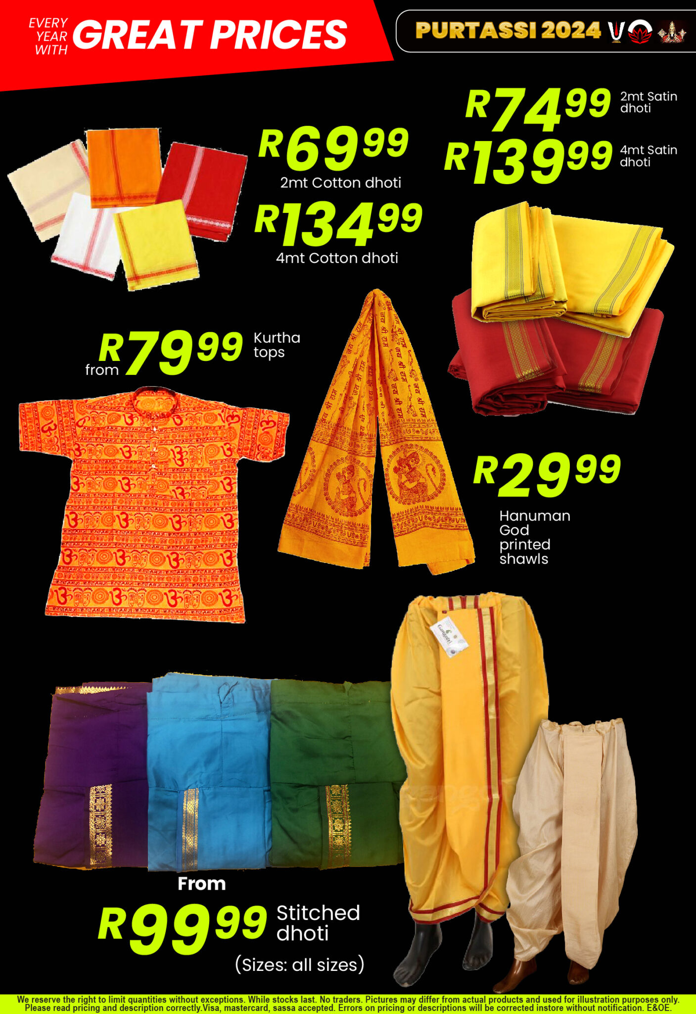 Purtassi Prayer 2024 – Lotus Prayer Goods